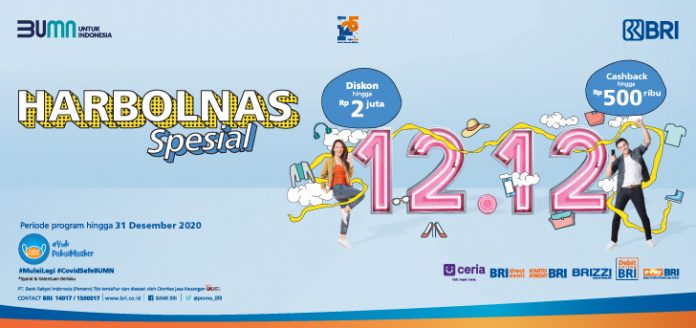 Berlaku Hingga 31 Desember, Jangan Lewatkan Promo BRI HARBOLNAS 12.12 ...